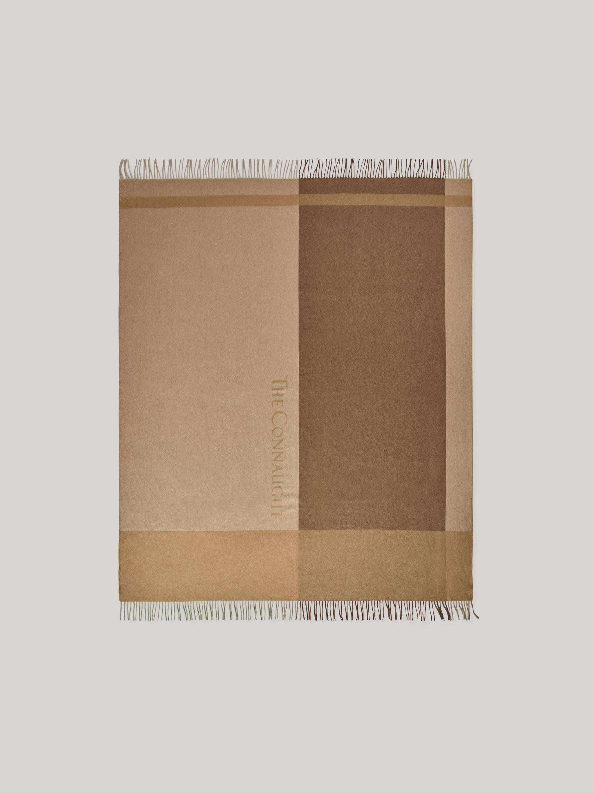 The Connaught Cashmere Checked Blanket
