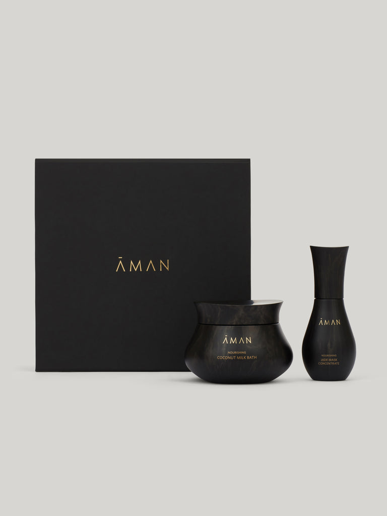 Aman Nourishing 2 Small Gift Box: Coconut Milk - The Connaught